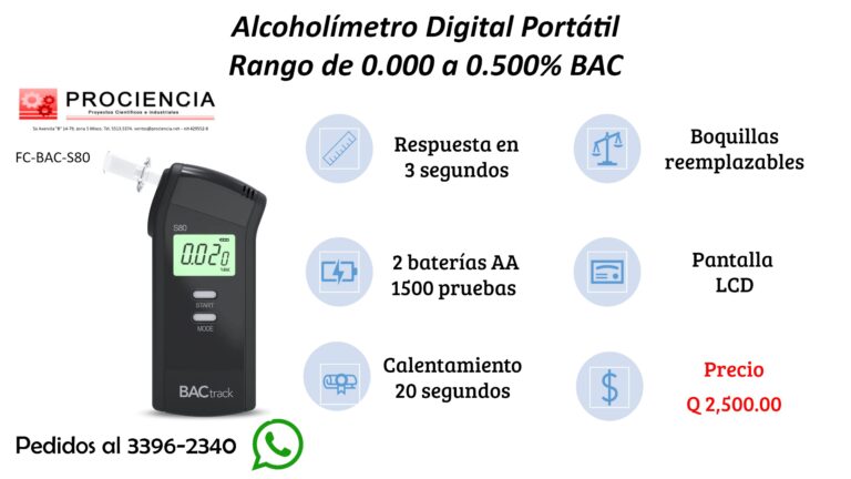 alcoholimetro – Balanzas y automatizacion